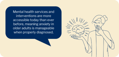 Anxiety in Older Adults: Causes, Symptoms and Management