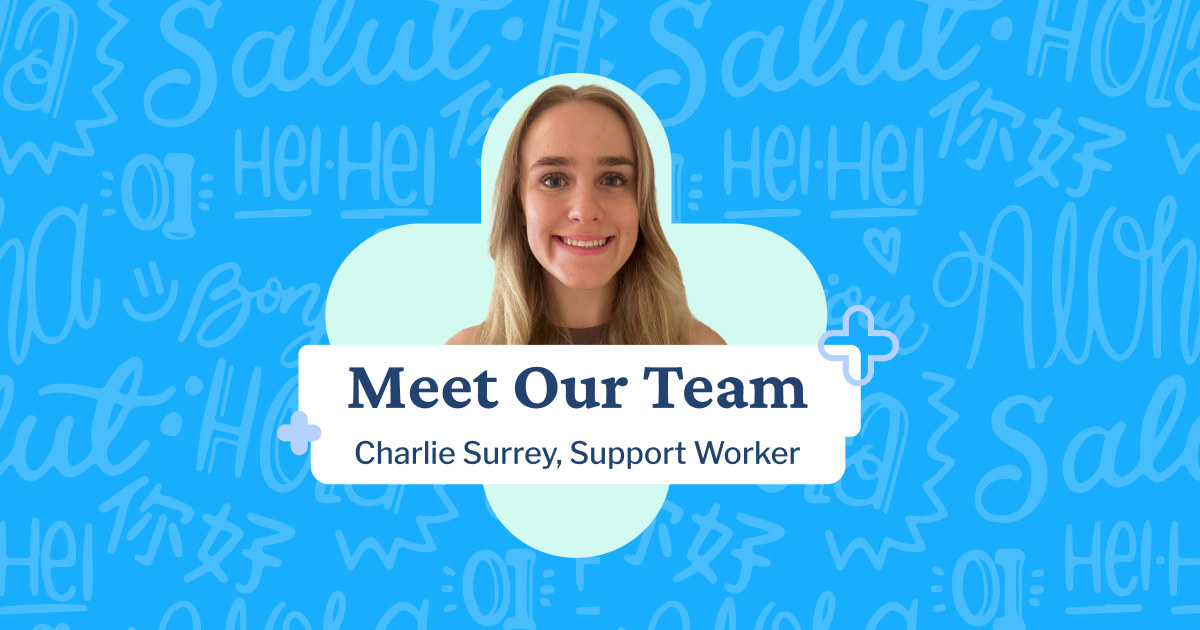 Meet Our Team: Charlie Surrey, Support Worker - The CareSide